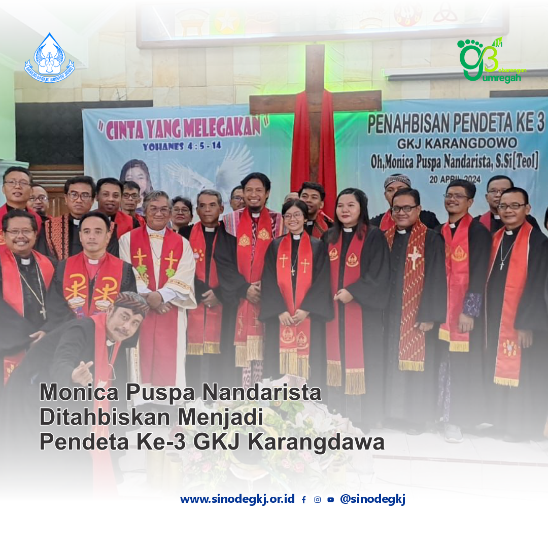 Monica Puspa Nandarista Ditahbiskan Menjadi Pendeta Ke-3 GKJ Karangdawa ...